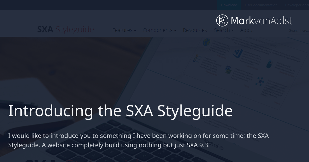 Introducing the SXA Styleguide